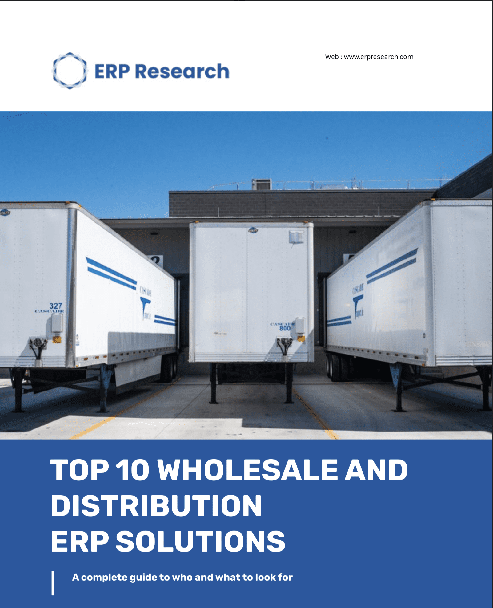 Top 10 ERP for Wholesale 2021 Report | Best Distribution ERP Software